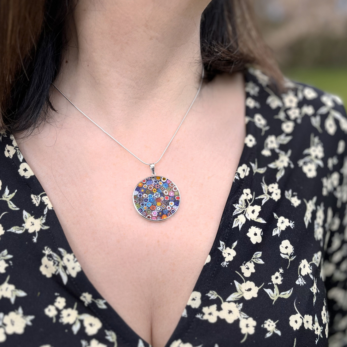 Murrina Primavera Murano Glass Pendant